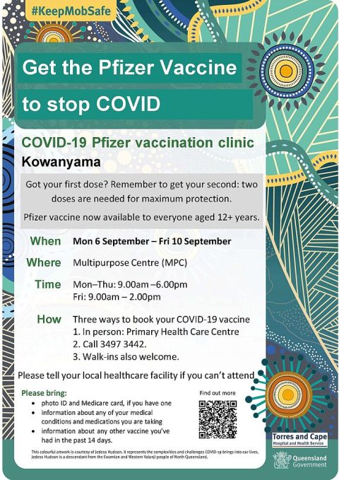 COVID Vaccinations - Kowanyama Aboriginal Shire Council